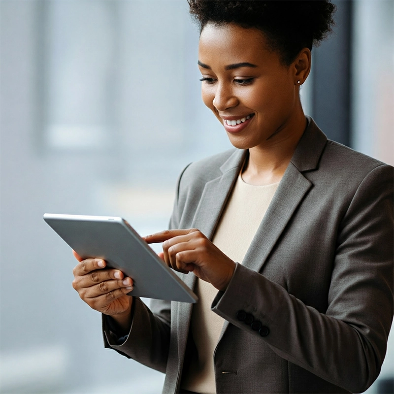 Sales rep portal